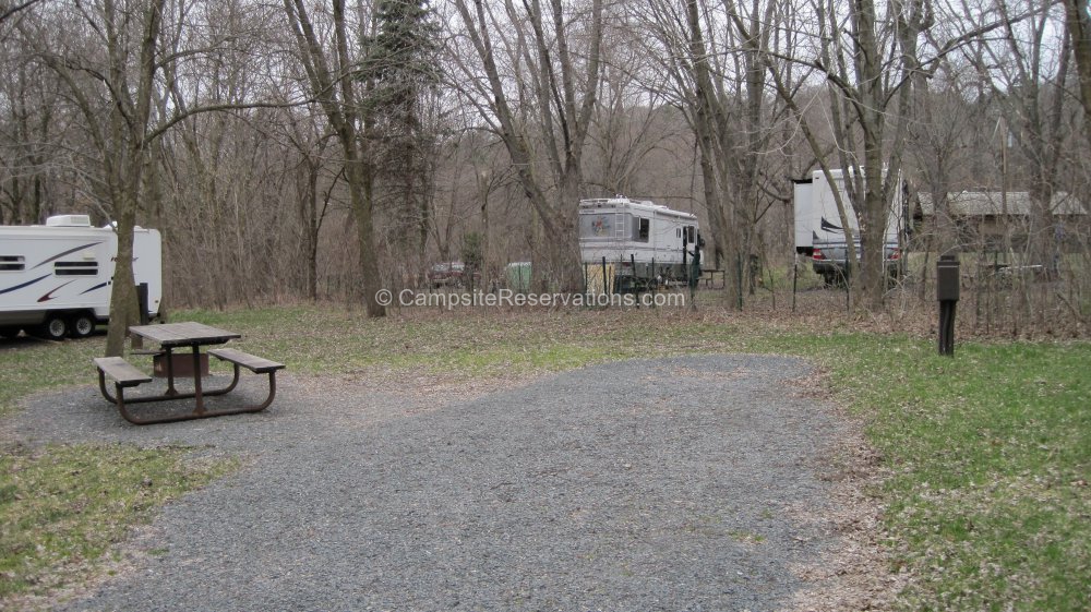 Campsite 15e In Interstate State Park Campground At Interstate State